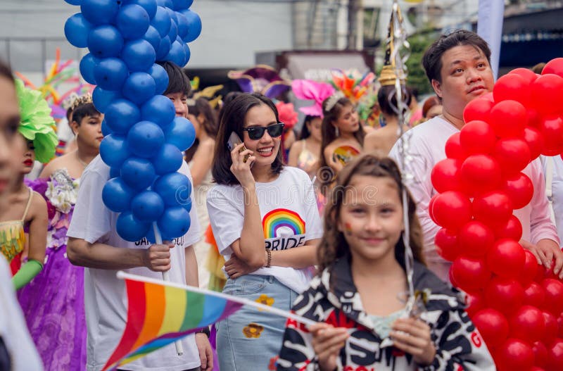PHUKET, THAILAND - June 29, 2024: Pride Parade in Phuket Downtown ...