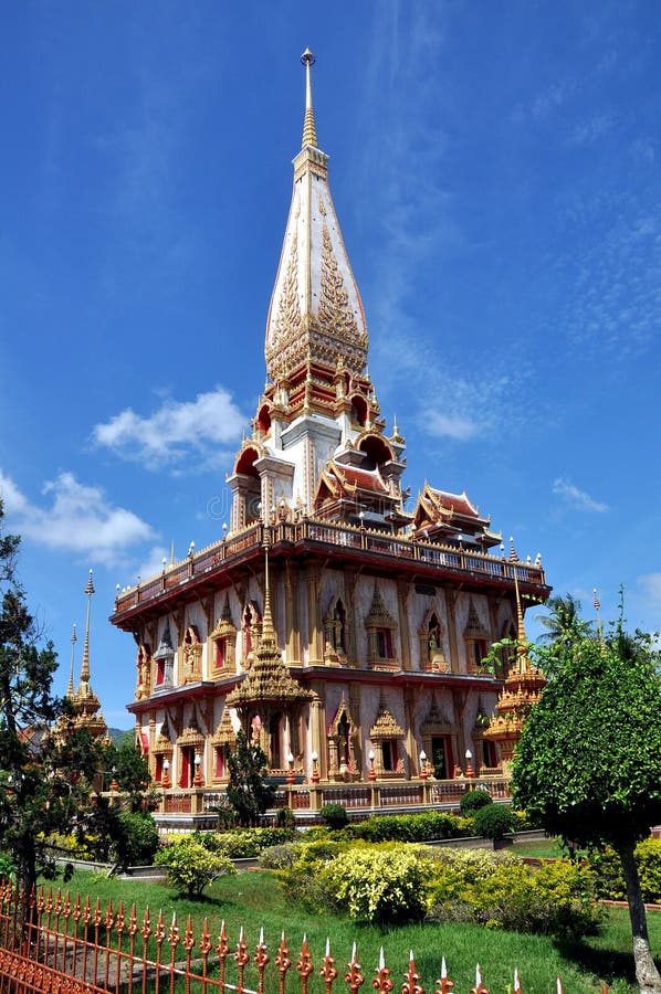 Phuket, Thailand: Wat Chalong Editorial Photography - Image of chalong ...