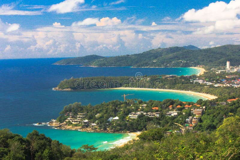Phuket View point stock image. Image of architecture - 54352467