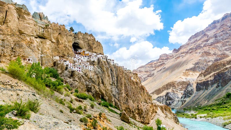 Phuktal Monastery or Phugtal Gompa, Zanskar, India Stock Photo - Image ...