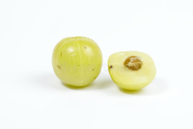 Phyllanthus Emblica Berry Fruit Stock Image - Image of green, medicine ...