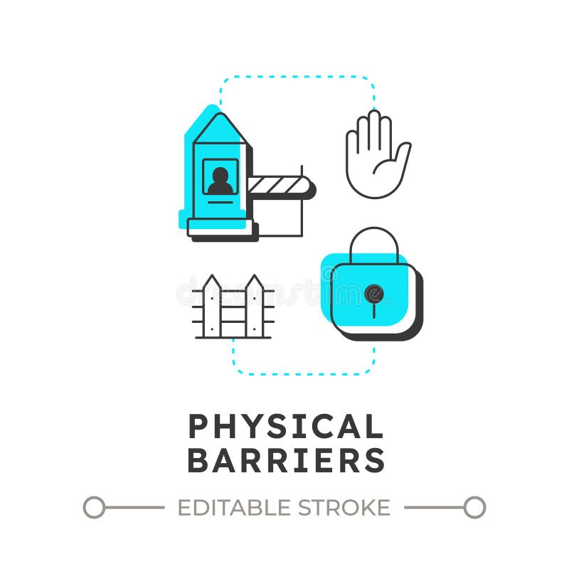 Physical Barriers Stock Illustrations – 337 Physical Barriers Stock ...