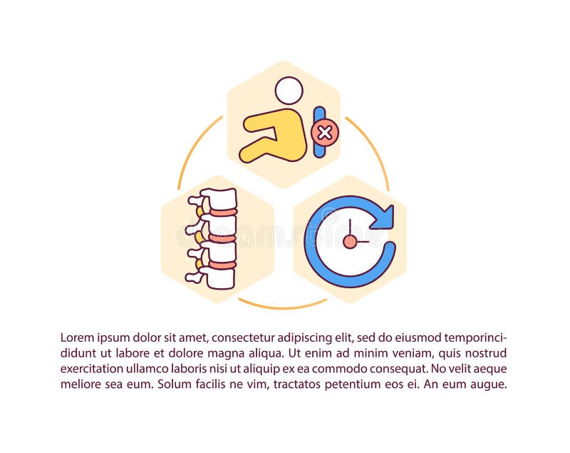 Physical Development in Early Childhood Concept Icon with Text Stock ...
