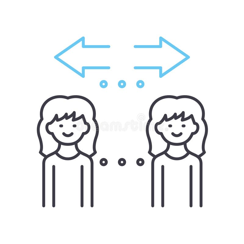 Physical Distancing Icons Stock Illustrations – 213 Physical Distancing ...