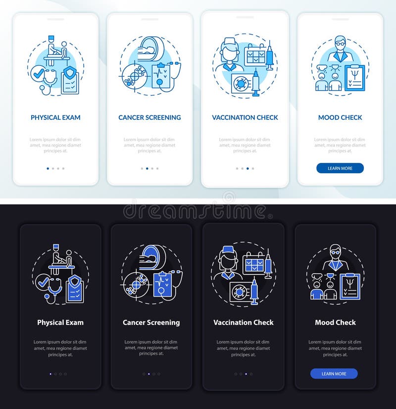Physical Examination Word Concepts Banner Stock Illustration ...
