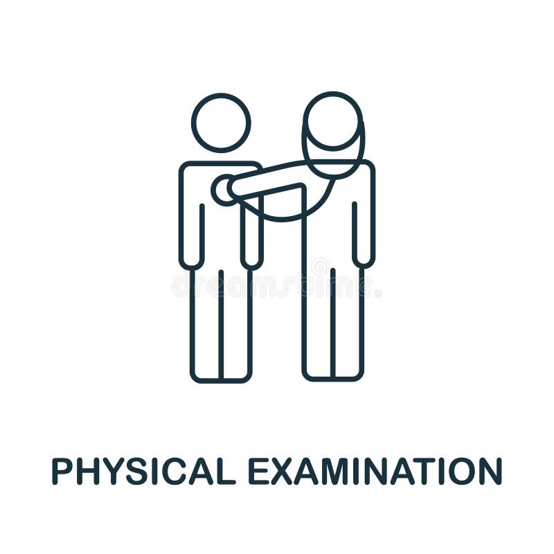 Physical Examination Icon from Health Check Collection. Simple Line ...