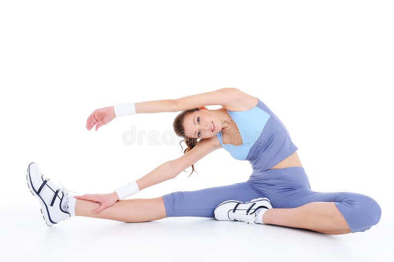 Physical exercise stock photo. Image of loss, body, girl - 7563856