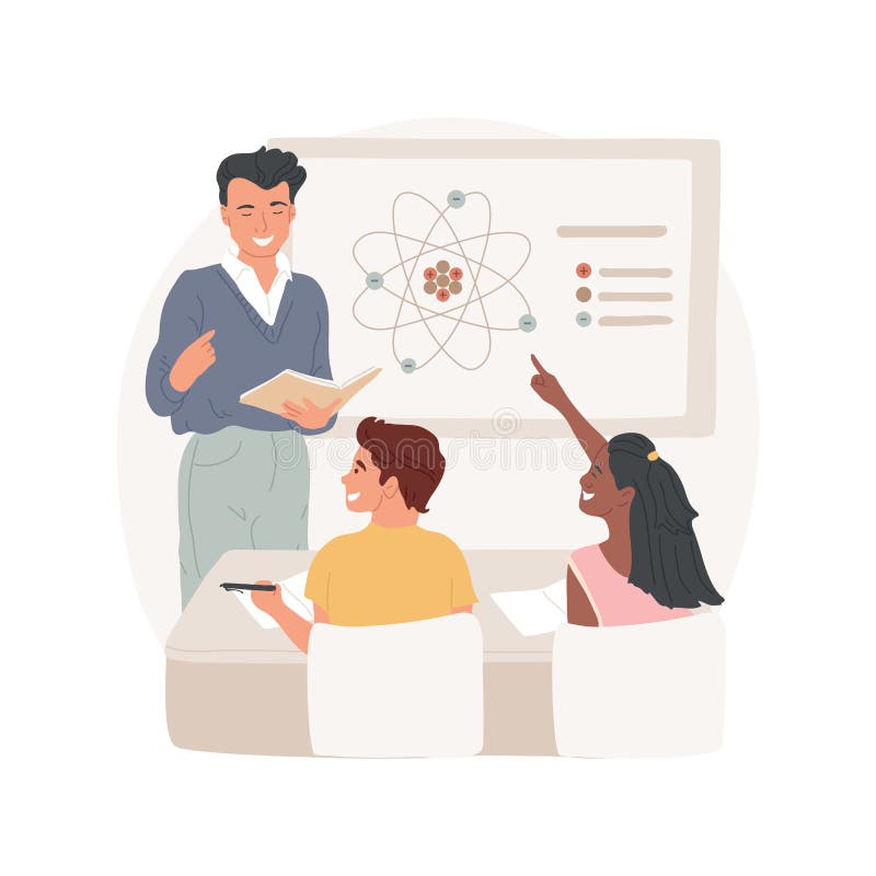 Physical Science Isolated Cartoon Vector Illustration. Stock Vector ...