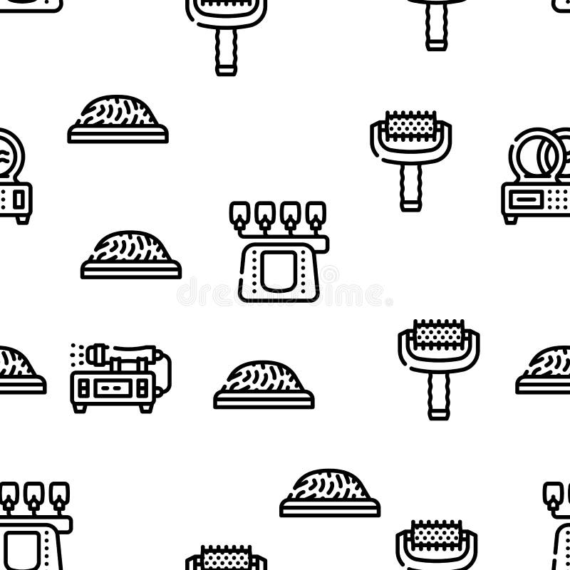 Physical Therapy Aid Vector Seamless Pattern Stock Vector ...
