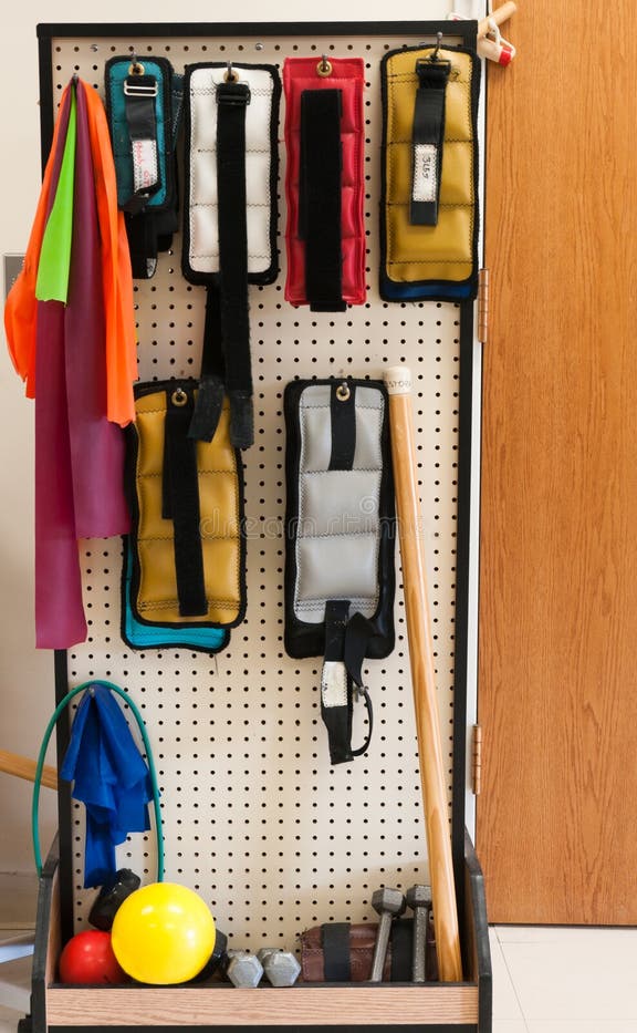 Physical Therapy Exercise Equipment Stock Image - Image of exercise ...