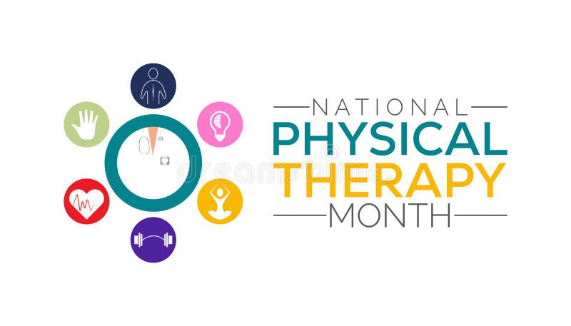 Physical Therapy Month is Observed Every Year on October. Stock ...