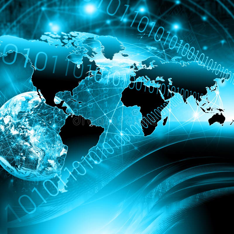 Physical World Map Illustration. Elements of this Image Furnished by ...