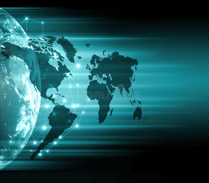 Physical World Map Illustration. Elements of this Image Furnished by ...