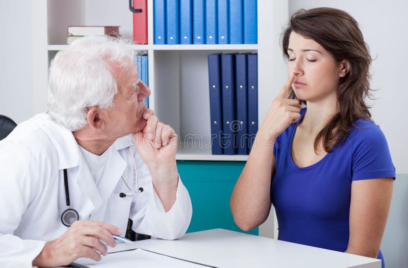 Physician Diagnosing Patient Stock Image - Image of occupation ...
