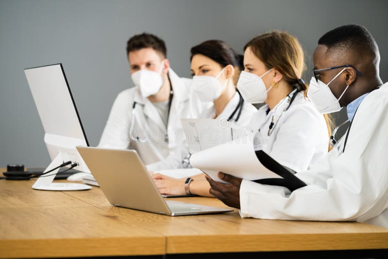 Doctor in Training in a Workshop Stock Image - Image of studies, learn ...