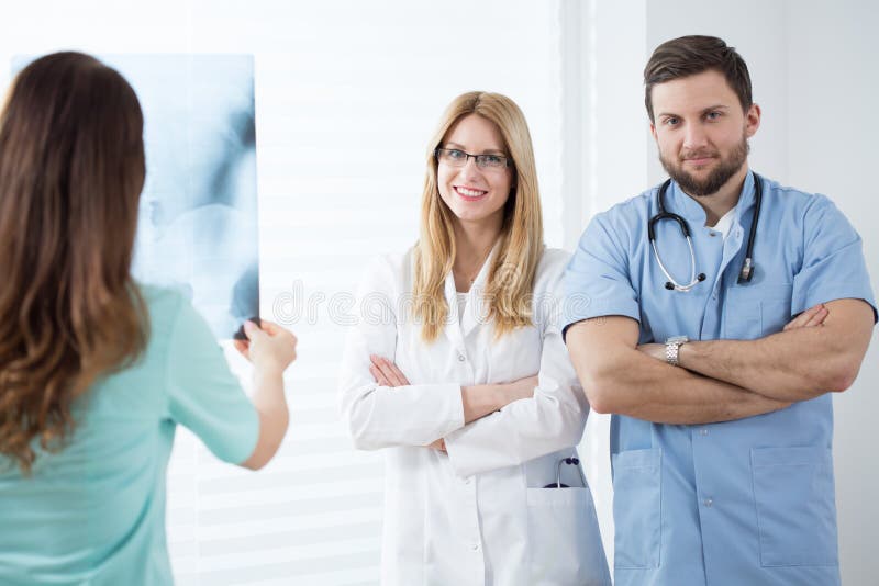 Physicians at work stock photo. Image of color, cabinet - 52632708