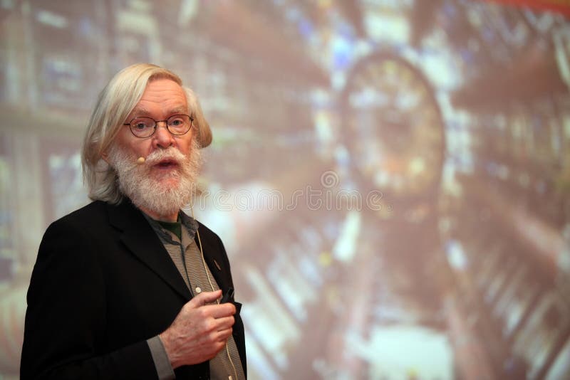 Physicist John Ellis editorial photography. Image of british - 22212562