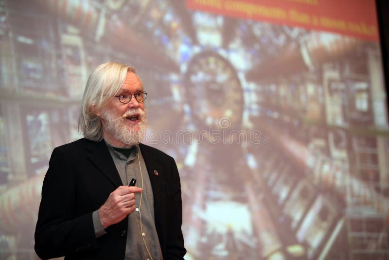 Physicist John Ellis editorial photography. Image of cern - 22212707