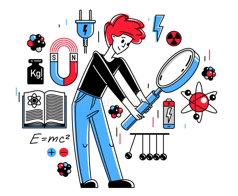 Physicist Working on Some Theoretical Physics or Making an Experiment ...