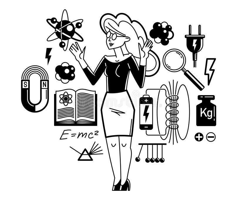 Physicist Working on Some Theoretical Physics or Making an Experiment ...