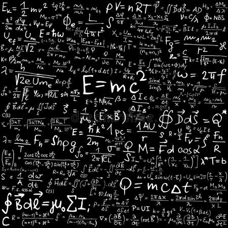 Physics stock vector. Illustration of formula, mathematics - 14094117