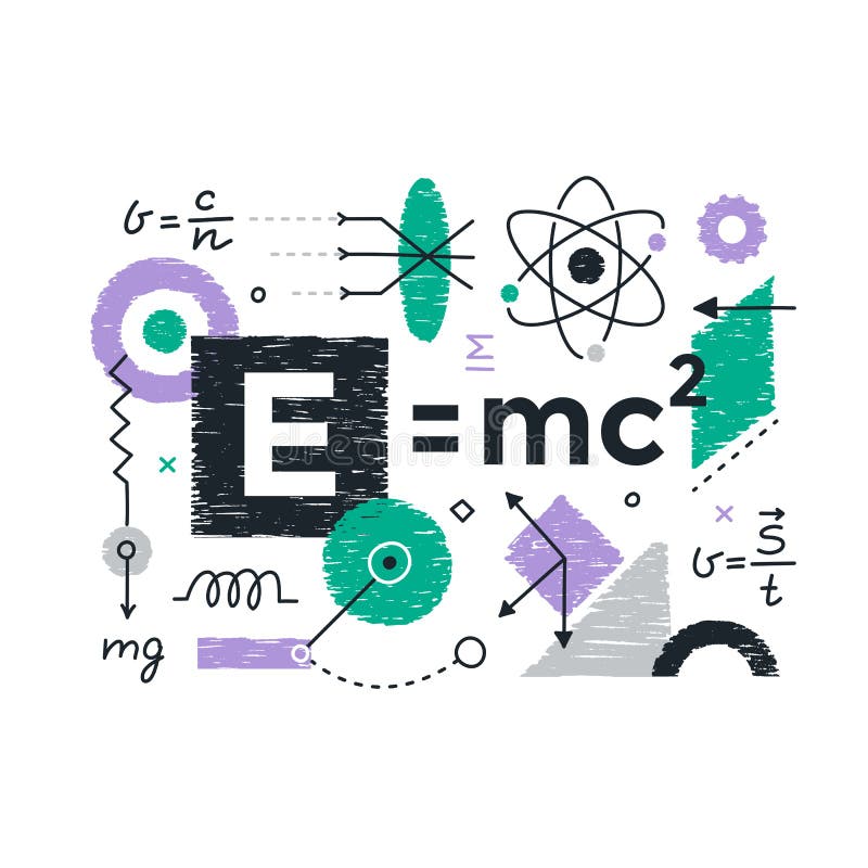 Physics Abstract Background Stock Vector - Illustration of concept ...