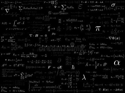 Mathematical Equations Black Background Stock Illustrations – 1,130 ...