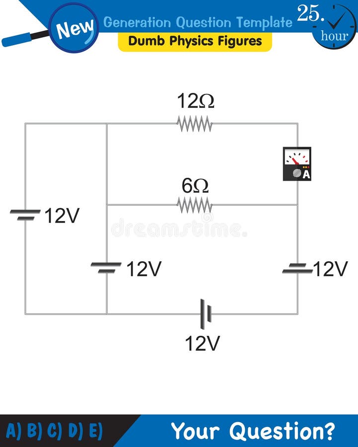 Physics, Basic Electric Circuits, Next Generation Question Template ...