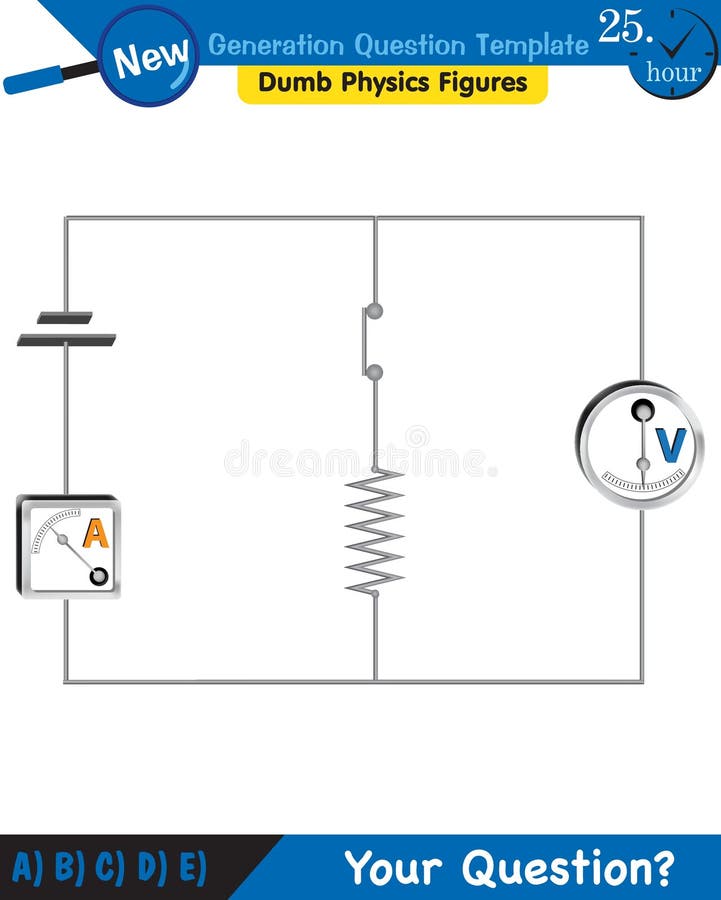Physics, Basic Electric Circuits, Next Generation Question Template ...