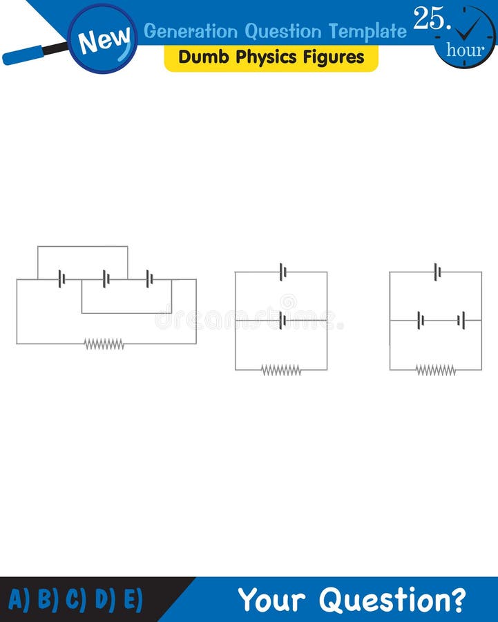 Physics, Basic Electric Circuits, Next Generation Question Template ...