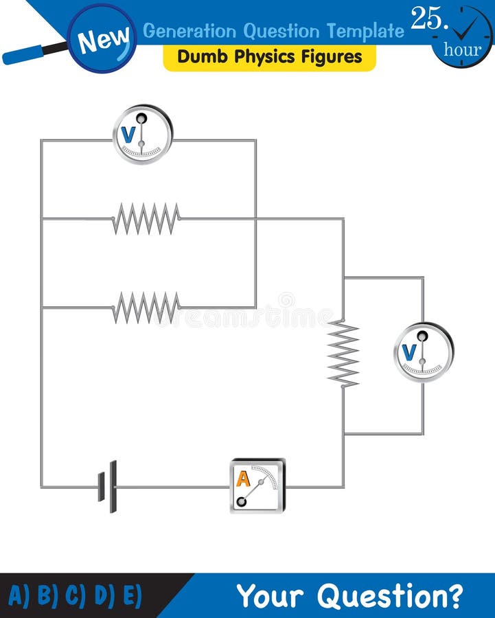 Physics, Basic Electric Circuits, Next Generation Question Template ...
