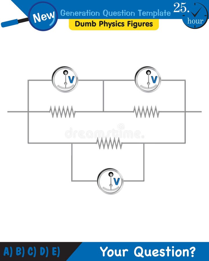 Physics, Basic Electric Circuits, Next Generation Question Template ...