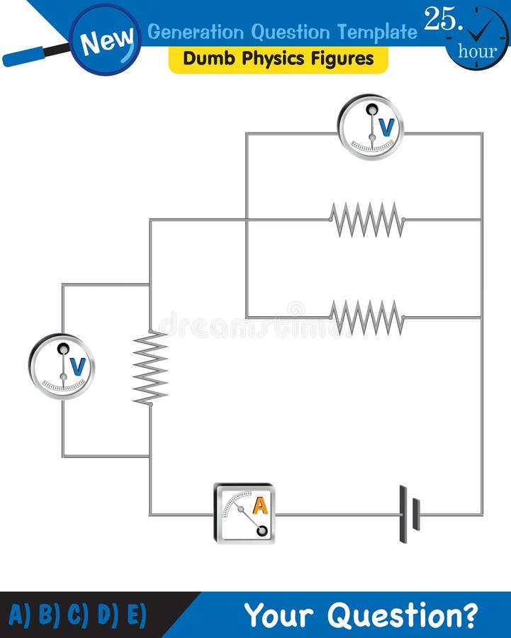 Physics, Basic Electric Circuits, Next Generation Question Template ...