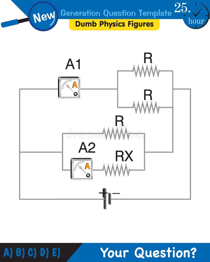 Physics, Basic Electric Circuits, Next Generation Question Template ...