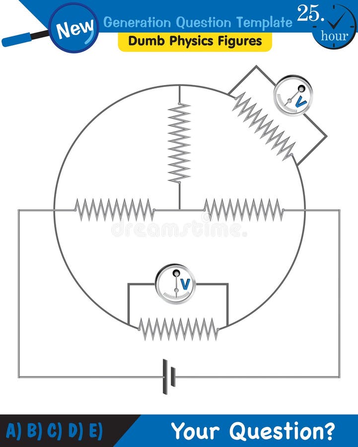 Physics, Basic Electric Circuits, Next Generation Question Template ...