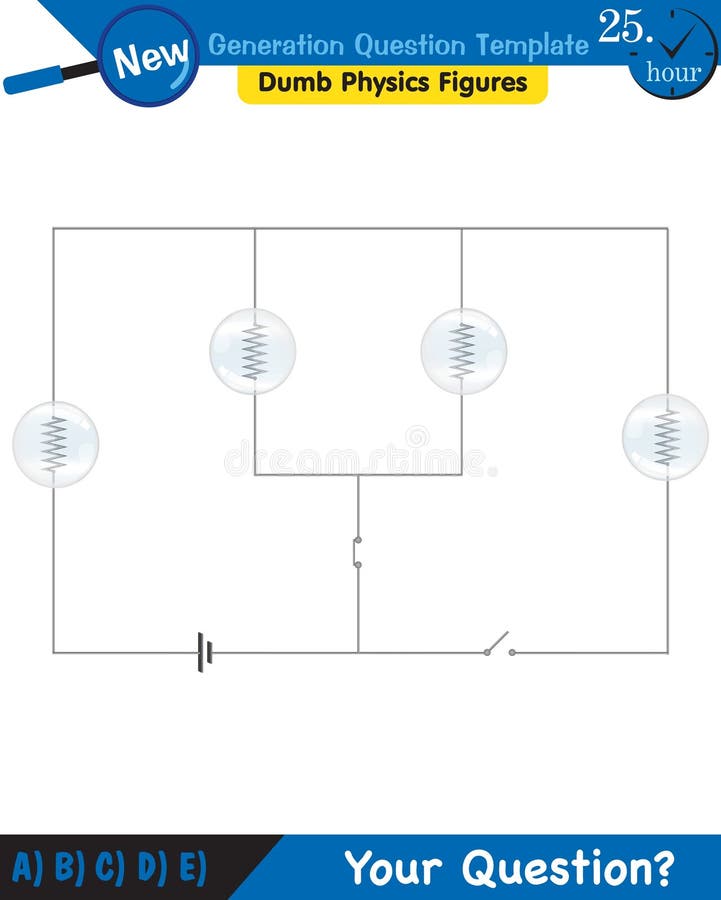 Physics, Basic Electric Circuits, Next Generation Question Template ...