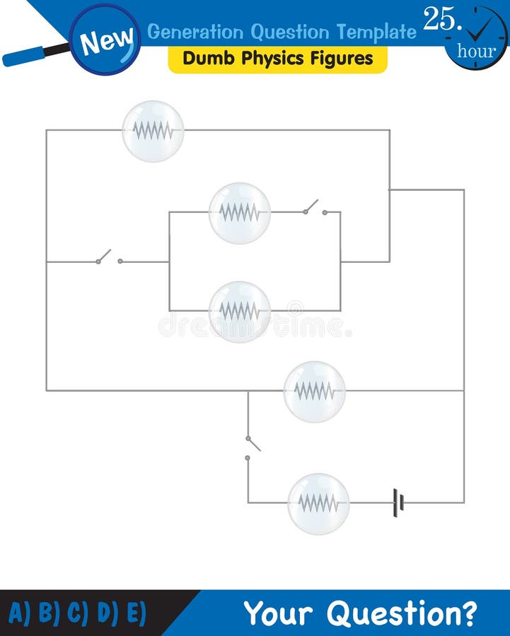 Physics, Basic Electric Circuits, Next Generation Question Template ...