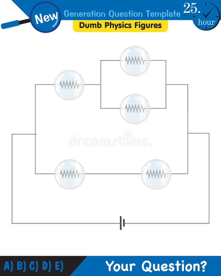 Physics, Basic Electric Circuits, Next Generation Question Template ...