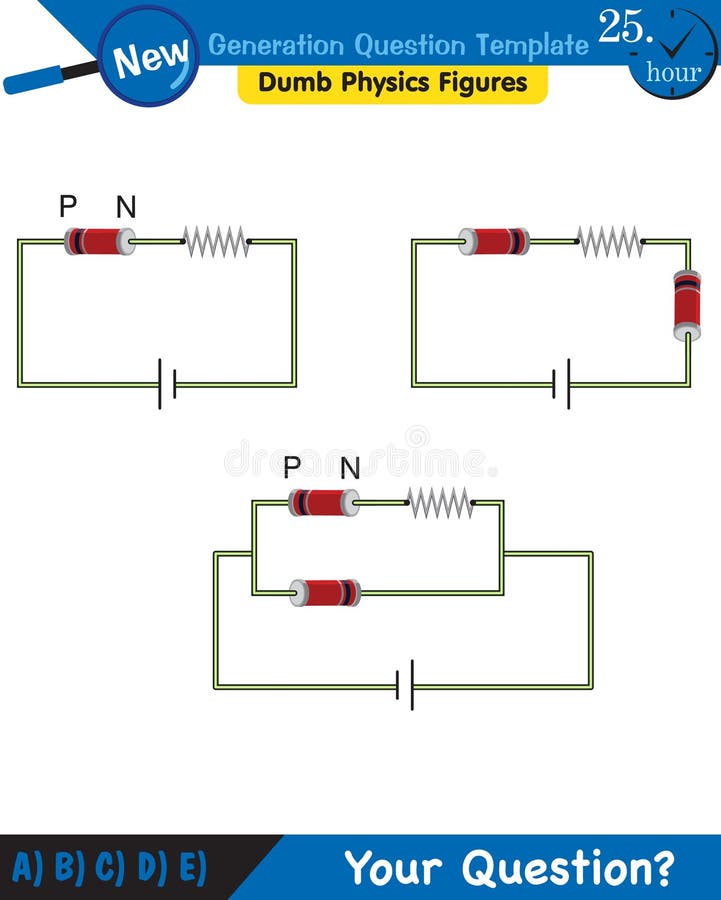 Physics, Basic Electric Circuits, Next Generation Question Template ...