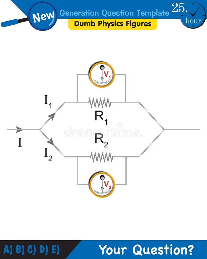 Physics, Basic Electric Circuits, Next Generation Question Template ...