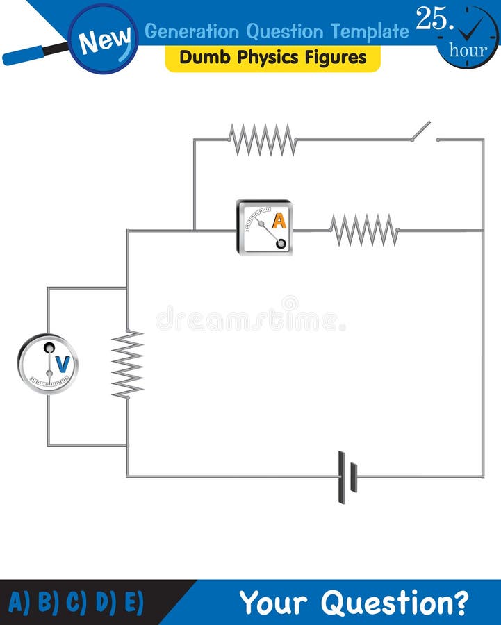Physics, Basic Electric Circuits, Next Generation Question Template ...
