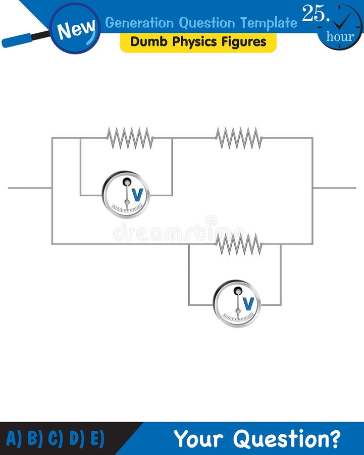 Physics, Basic Electric Circuits, Next Generation Question Template ...