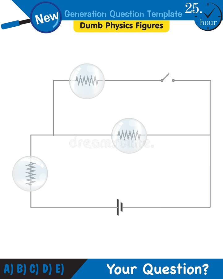 Physics, Basic Electric Circuits, Next Generation Question Template ...