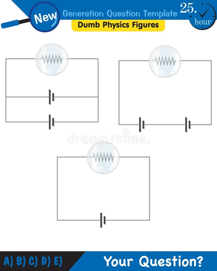 Physics, Basic Electric Circuits, Next Generation Question Template ...