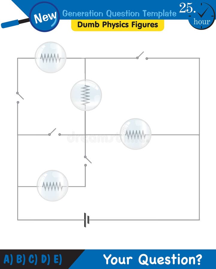 Physics, Basic Electric Circuits, Next Generation Question Template ...