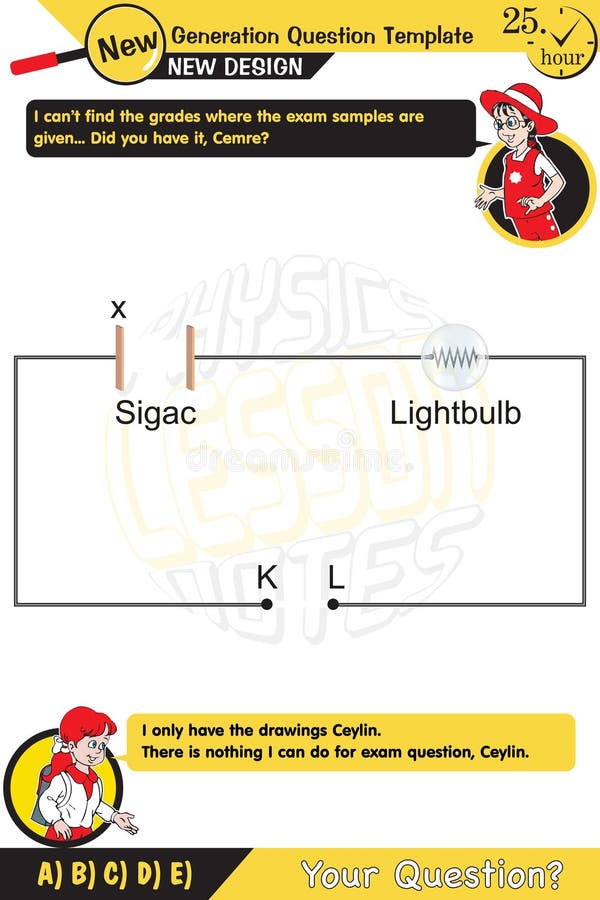 Physics, Basic Electric Circuits, Next Generation Question Template ...