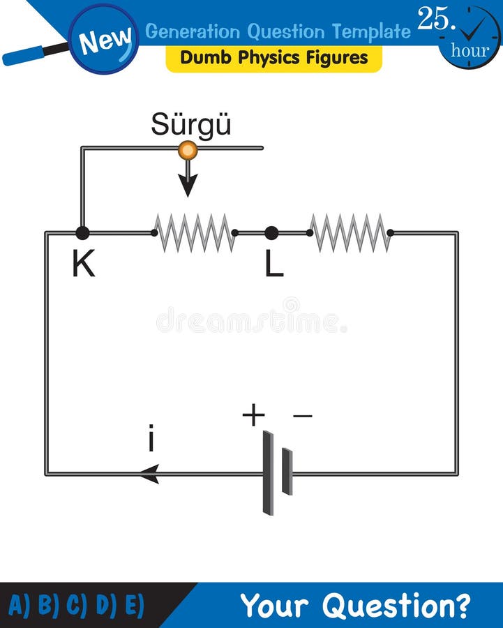 Physics, Basic Electric Circuits, Next Generation Question Template ...