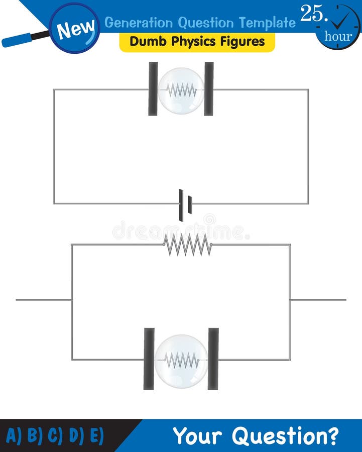 Physics, Basic Electric Circuits, Next Generation Question Template ...