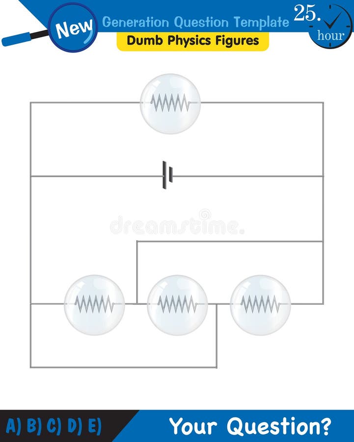 Physics, Basic Electric Circuits, Next Generation Question Template ...