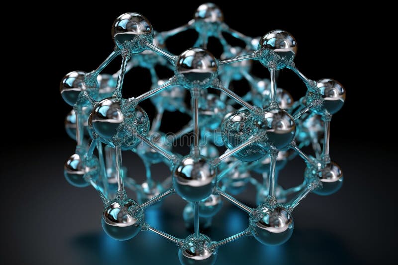 Particle Model Solid Stock Illustrations – 561 Particle Model Solid ...